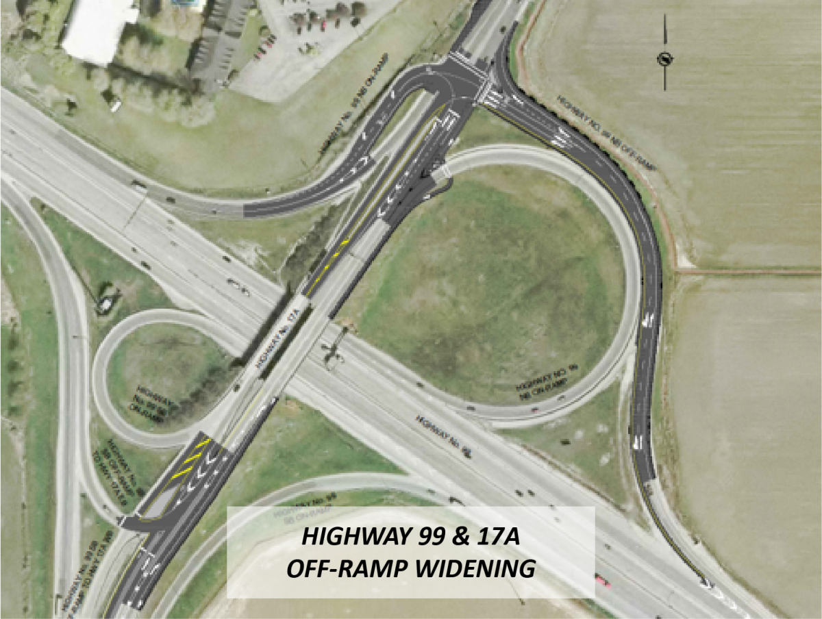 Highway 99 & 17A Off-Ramp – Highway 99 Tunnel Program