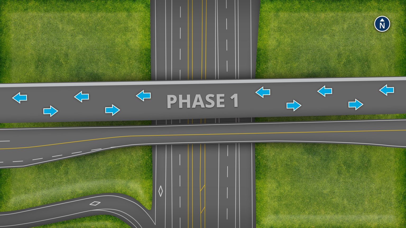 Interchange Construction – Highway 99 Tunnel Program