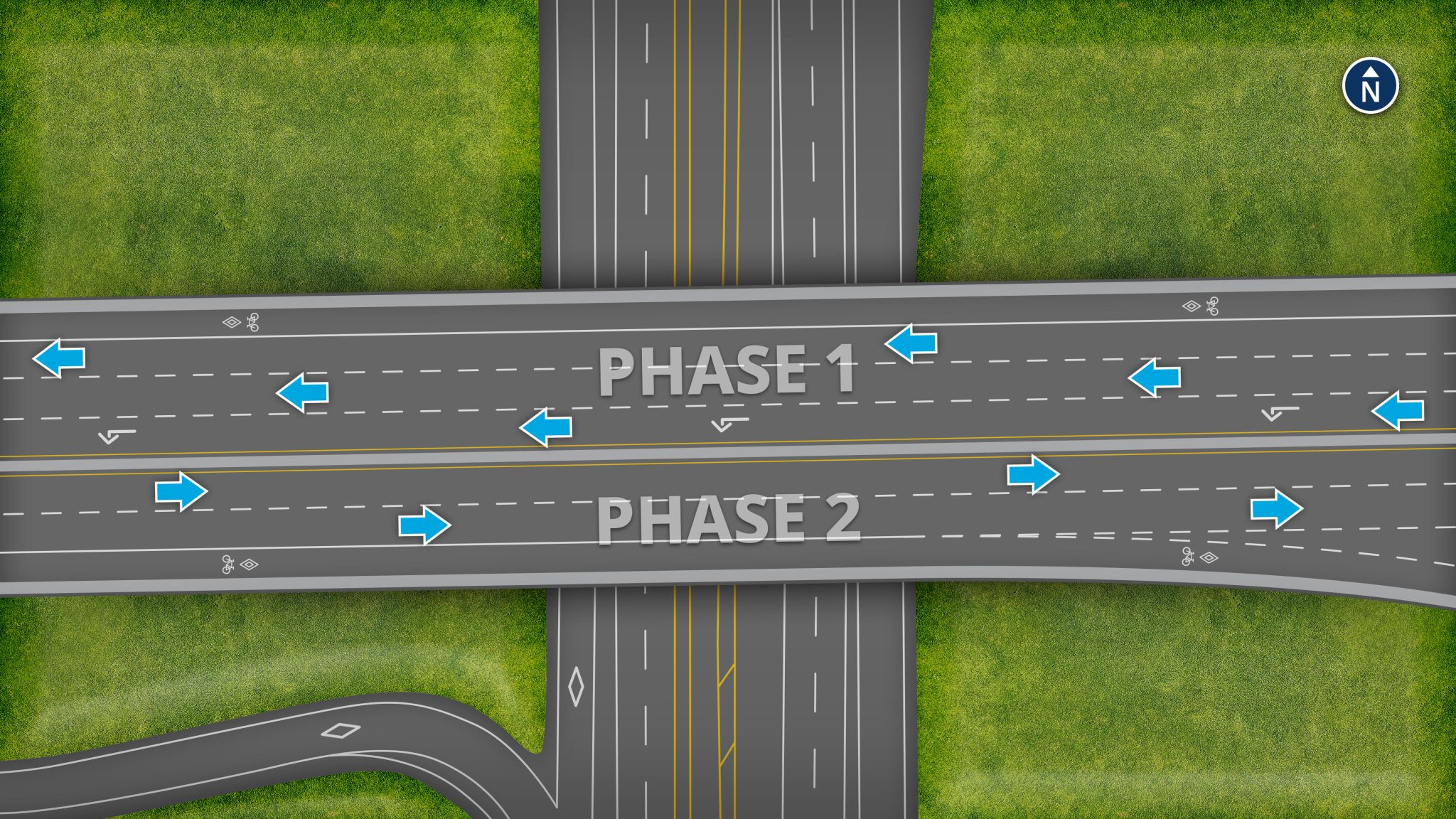 Interchange Construction – Highway 99 Tunnel Program