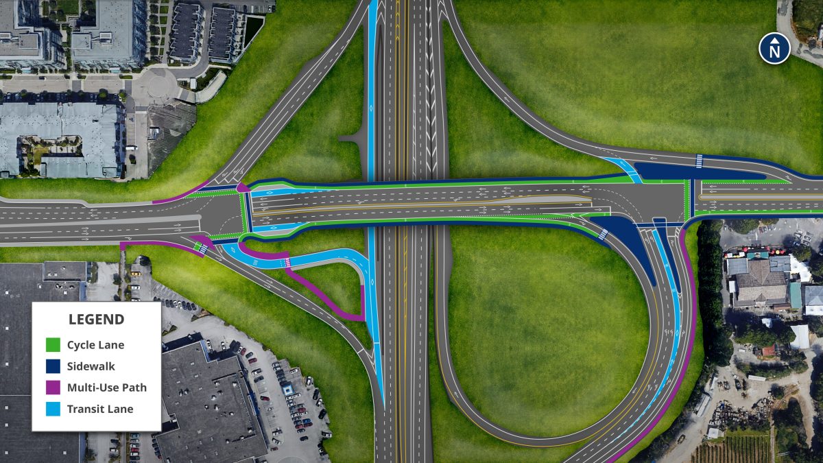 Interchange Construction – Highway 99 Tunnel Program